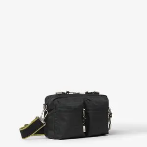 Fendi Camera Case Black Ff Zucca Superlight Fabric Bag